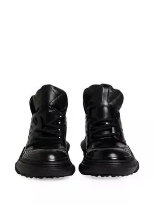 Dolce & Gabbana Quilted Brogue-detail Platform Sneakers