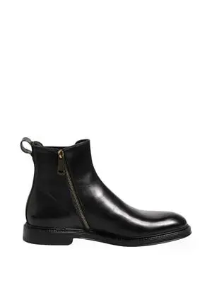 Dolce & Gabbana Leather Chelsea Boots - Black