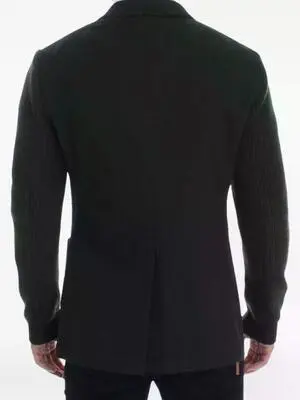Dolce & Gabbana Ribbed-knit Panelled Blazer