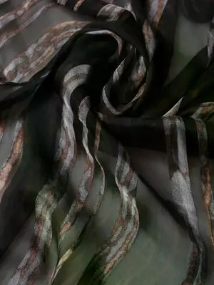 Dolce & Gabbana Striped-pattern Scarf