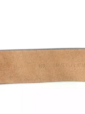 Gianfranco Ferre Logo-buckle Leather Belt