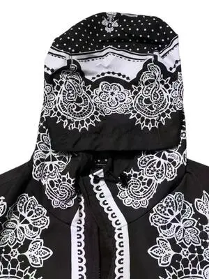 Dolce & Gabbana Bandana-print Hooded Jacket
