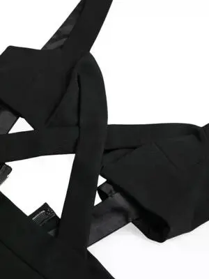 Dolce & Gabbana Cut-out Criss-cross Midi Dress