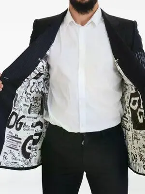 Dolce & Gabbana Patchwork Double-breasted Blazer