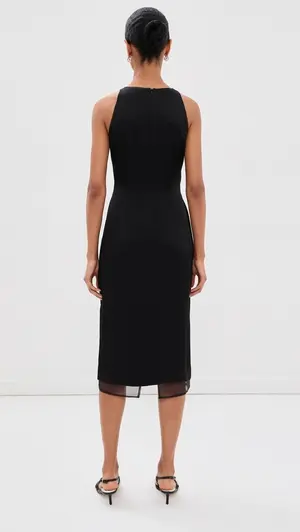 RÓHE Sarong Halter Dress
