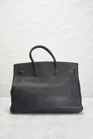 Hermès Birkin 40 Fjord Leather Handbag