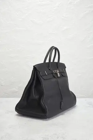 Hermès Birkin 40 Fjord Leather Handbag