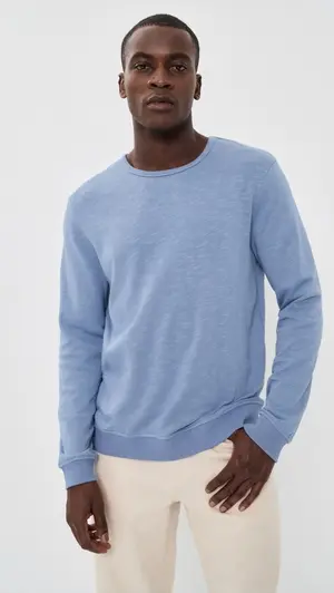 Onia Slub Terry Crewneck