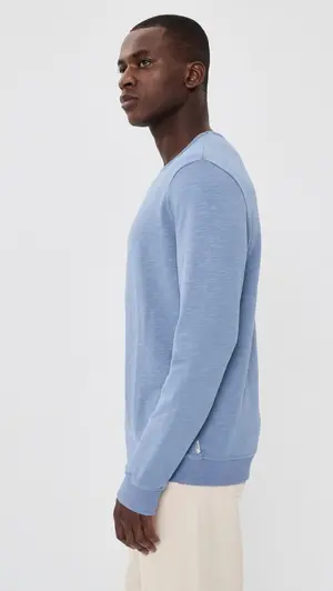 Onia Slub Terry Crewneck