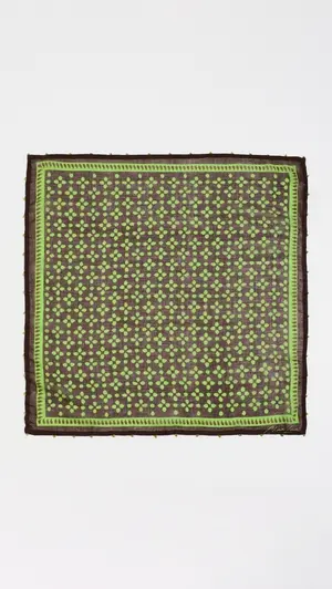 Chan Luu Beaded Floral Bandana