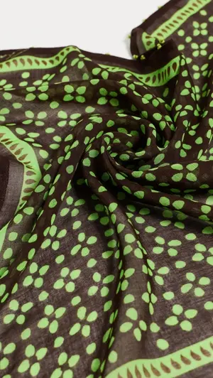 Chan Luu Beaded Floral Bandana