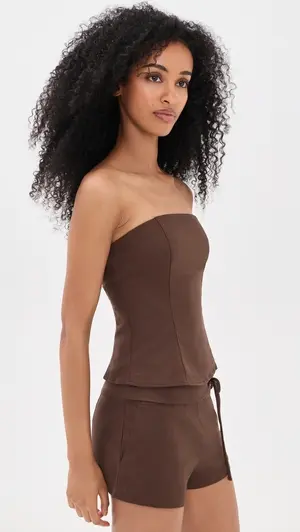 SEVEN WONDERS Rhiannon Shirred Top