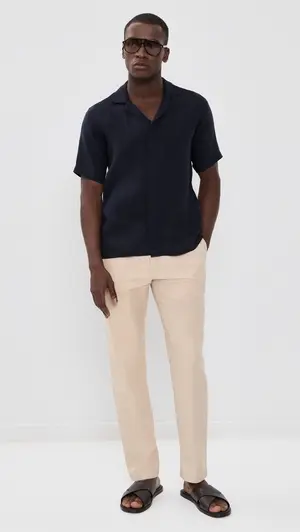 Orlebar Brown Maitan Ii Linen Shirt