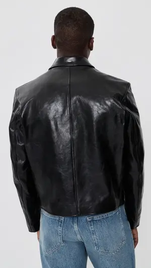 Our Legacy Leather Mini Jacket