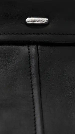 Our Legacy Leather Mini Jacket