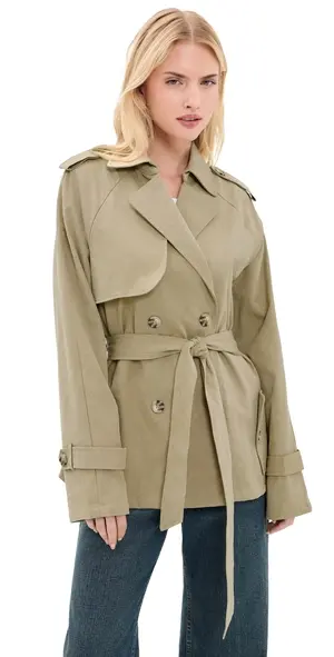 Lioness Cropped Trencherous Coat