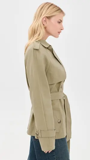 Lioness Cropped Trencherous Coat