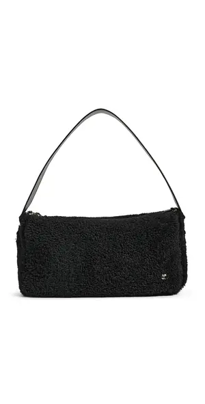 COURREGES Curly Medium Three Sixty Shoulder Bag - Black