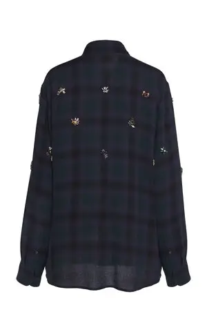 Dries Van Noten Clavelly Embellished Shirt