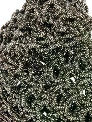 HIBOURAMA Niky Beaded Tote Bag