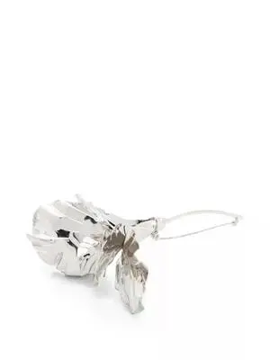 N°21 Tone Floral Motif Sculptural Brooch