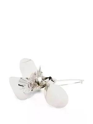 N°21 Floral Motif Sculptural Brooch