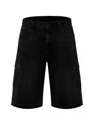 Dolce & Gabbana Denim Cargo Shorts - Black