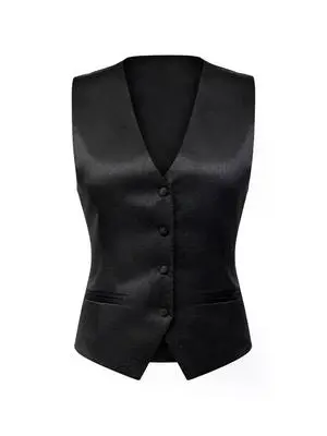 Dolce & Gabbana Textured-finish Wool Waistcoat