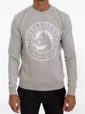FRANKIE MORELLO Graphic Print Crewneck Sweatshirt