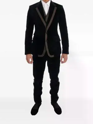 Dolce & Gabbana Notch-lapel Single-breasted Suit - Blue