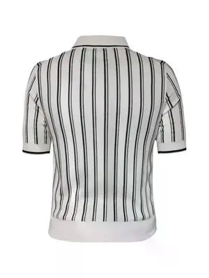 Dolce & Gabbana Vertical-stripe Polo Shirt