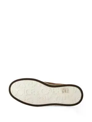 Dolce & Gabbana Logo-print Suede Sneakers
