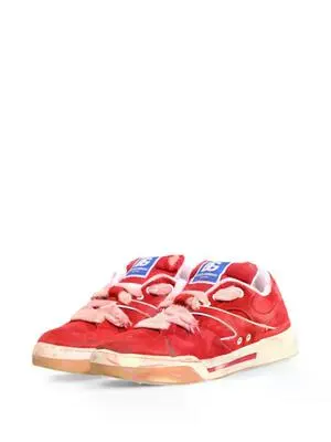 Dolce & Gabbana Dg Logo Suede Sneakers