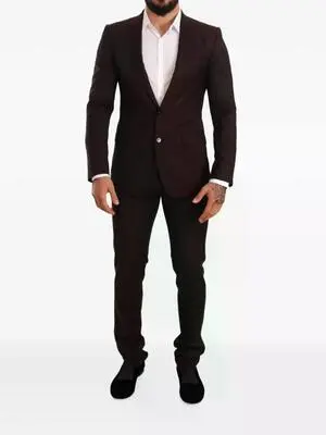 Dolce & Gabbana Martini Slim-fit Suit - Brown