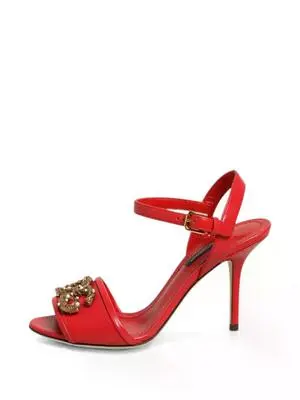 Dolce & Gabbana Dg Amore Pearl-embellished Sandals