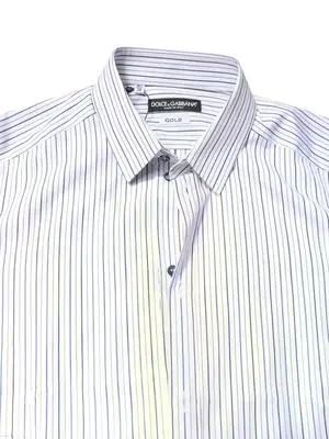 Dolce & Gabbana Striped Cotton Shirt