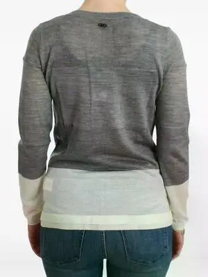 Costume National Colourblock V-neck Cardigan