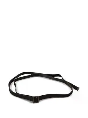 Costume National Saffiano-effect Leather Belt