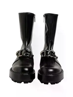 Dolce & Gabbana Dg-logo Biker Boots