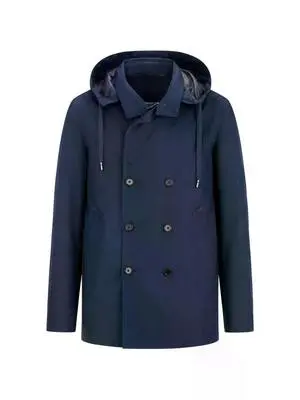 Dolce & Gabbana Double-breasted Hooded Jacket
