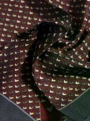 Dolce & Gabbana Cocktail-print Silk Pocket Square