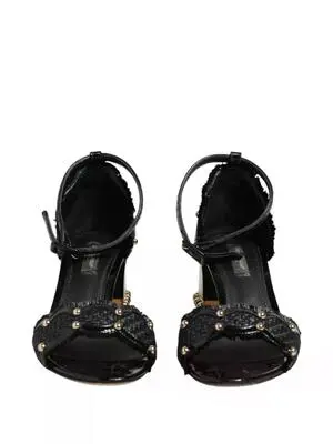 Dolce & Gabbana Studded Block-heel Sandals