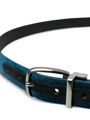 Dolce & Gabbana Velvet Buckle Belt