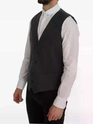 Dolce & Gabbana Staff Pinstripe Waistcoat