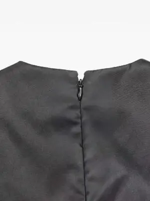 Prada 2000s Re-nylon Buckle-detail Mini Dress