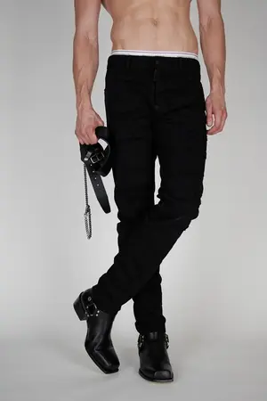 Dsquared2 Bull Cool Guy" Wash Jeans - Black