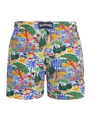 Vilebrequin Moorea Seaside Life Swim Trunks