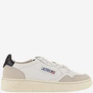 AUTRY Medalist Low Leather Sneakers - Black