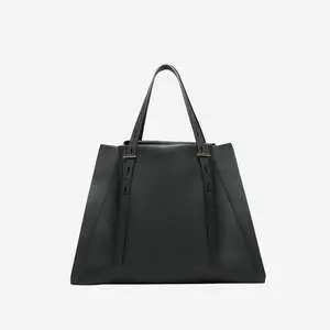 MINOBOSSI Paula Bag In Textured Leather - Black