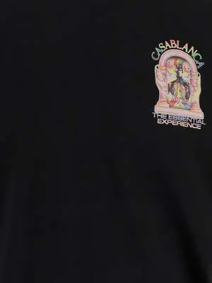 Casablanca Cotton T Shirt With Logo